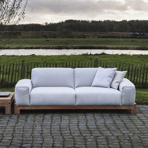 Outdoor upholstered sofa store