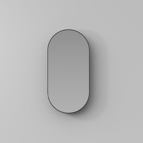 Wall-mounted bathroom mirror - ARENA - IDEAGROUP - contemporary / oval ...