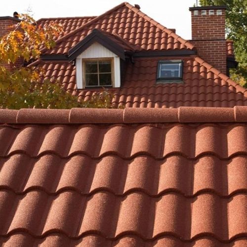 Curved roman roof tile - METROTILE® ROMANA - AHI ROOFING / IKO METALS ...