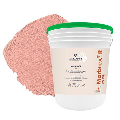 Decorative coating - MARBREX® R - Mercadier - finishing / for indoor ...