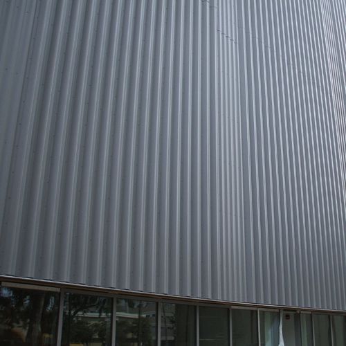 Wall panel - DEEP RIB IV - FABRAL - for roof / construction / fire ...