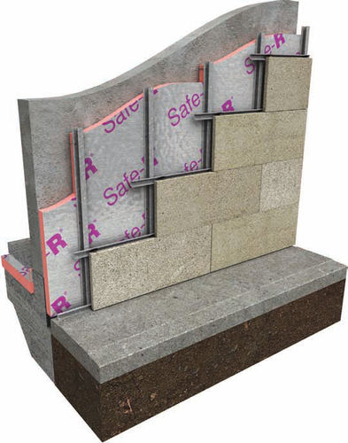 Thermal insulation - SR/RS - Xtratherm - phenolic foam / rigid panel / wall