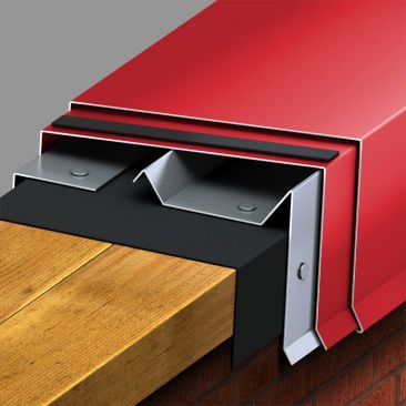 Galvanised steel fastening system - PAC-CONTINUOUS CLEAT COPING - PAC ...