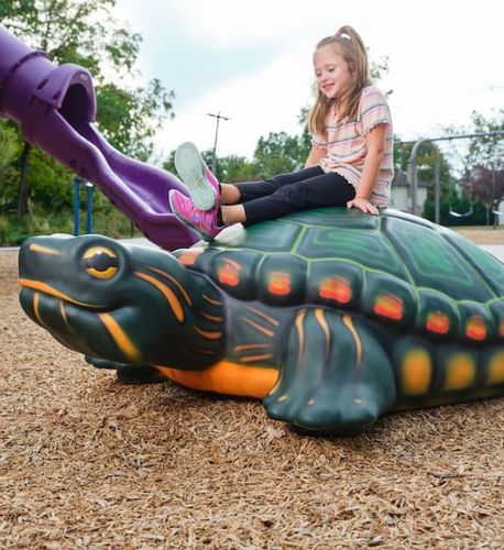 Plastic sculpture - TURTLE - Soft Play LLC - custom-made / floor ...