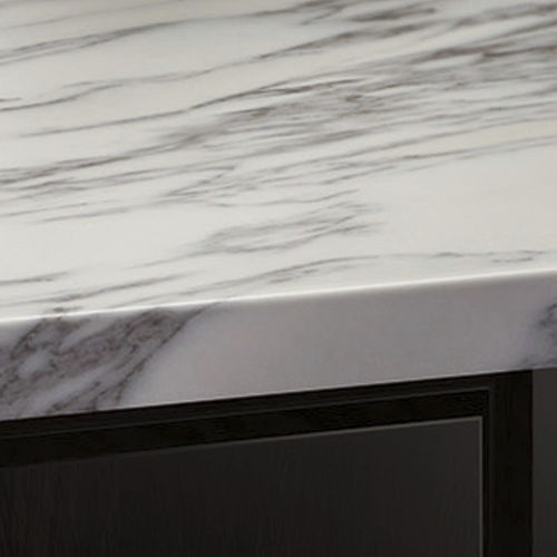 Laminate countertop - MARBELLA - VT Industries - kitchen / round edge