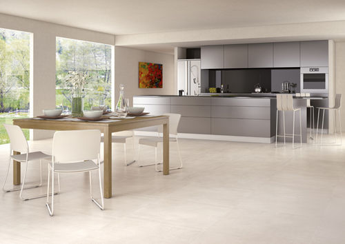 Porcelain stoneware tile - PROXIMA : AVORIO - Century - matte / indoor ...