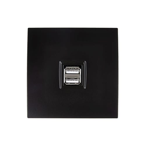 USB socket - Karo - MOD ELEC - wall-mounted / recessed / brass