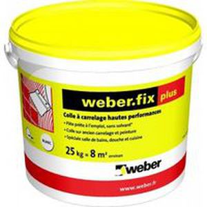 Tile adhesive paste - WEBER.FIX PLUS - Weber Industries