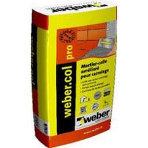 Adhesive mortar - WEBER.COL PRO - Weber Industries