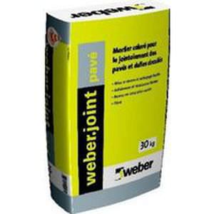 Jointing coating - WEBER.JOINT PAVÉ : PROCOJOINT - Weber Industries ...