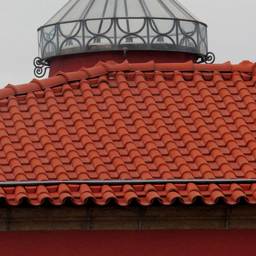 Portuguese roof tile - ETRUSKO - CREATON - pan / small / clay