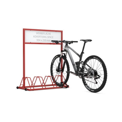 Floor-mounted bike rack - EW 7004 - wsm Raumsysteme - galvanised steel ...