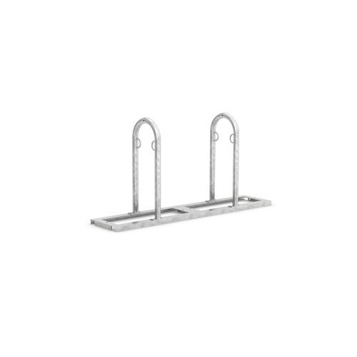 Floor-mounted bike rack - Track 32 - wsm Raumsysteme - galvanised steel ...