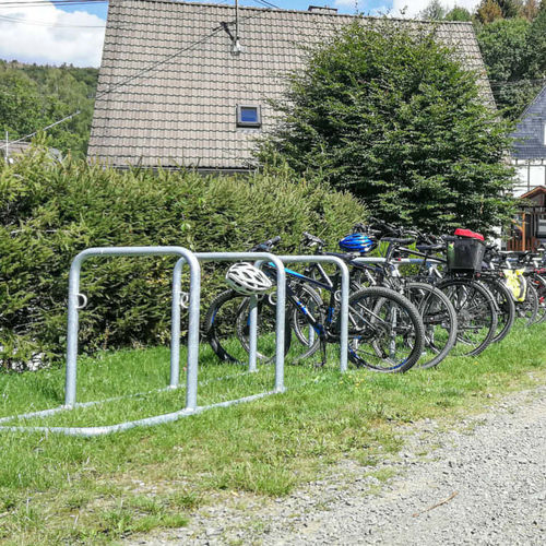 Floor-mounted bike rack - Galaxy 36 - wsm Raumsysteme - secure ...