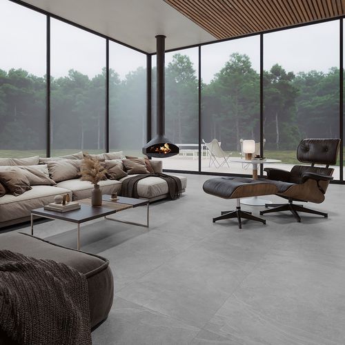 Porcelain stoneware tile - LAVIK - GAYAFORES - matte / embossed ...