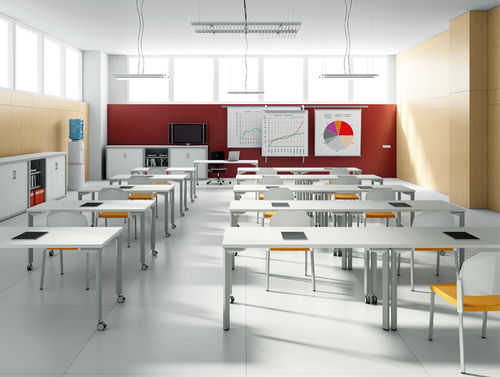 Contemporary classroom table - MODUL - JG Group - laminate ...