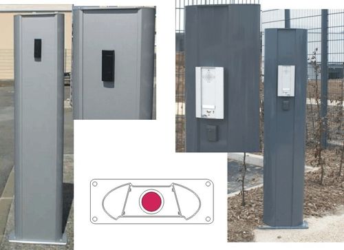 Access control post - P 800 - TGO (TRAVAUX GENERAUX DE L'OUEST) - cast ...