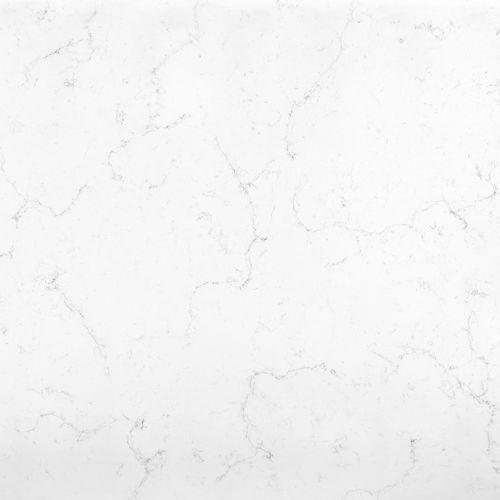 Quartz stone slab - 8071 Bianco Venatino - OKITE - for kitchen / white