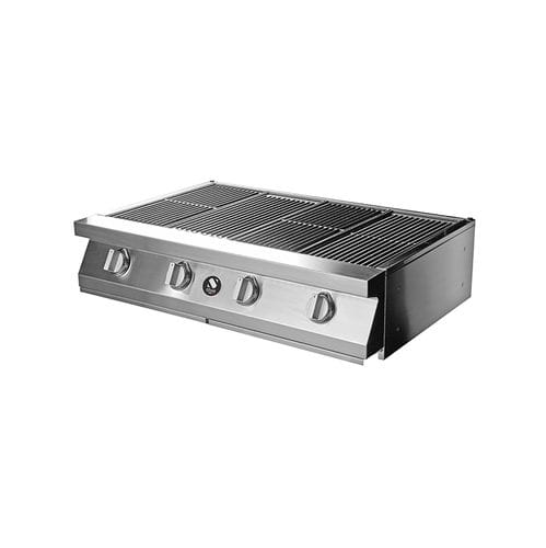 Gas barbecue - SWING TOP 90 - STEEL - fixed / built-in / steel