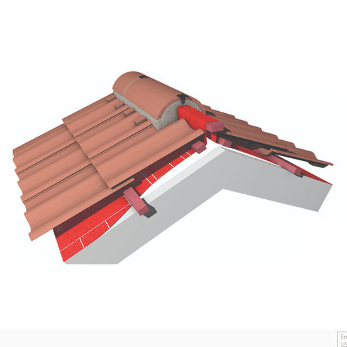 Fixing mortar - BEDDED SECURITY RIDGE - Marley - for masonry / for tile ...