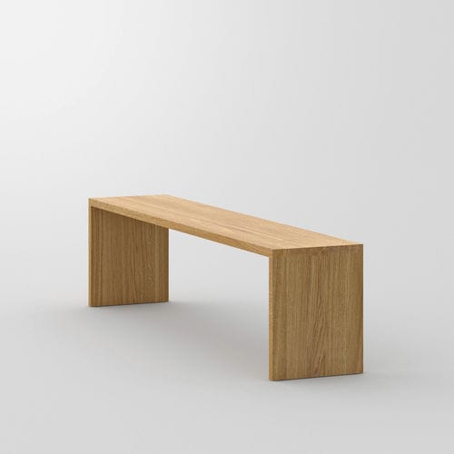 Contemporary bench - MENA 3 - vitamin design - oak / beech / ash