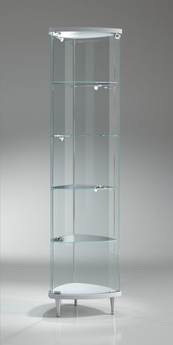 Contemporary display case - 203/T - Italvetrine - with legs / tempered ...
