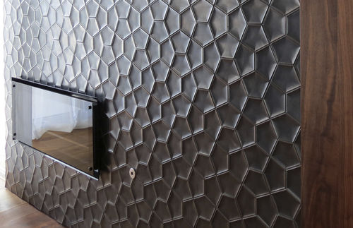 Ceramic tile - PENTA 3D - Daniel Ogassian - 3D / indoor / wall