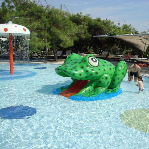 Upright slide - FROG - Polin Waterparks - for water park