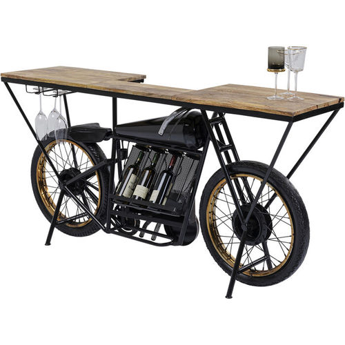 Original design sideboard table - MOTORBIKE - KARE Design - solid wood ...