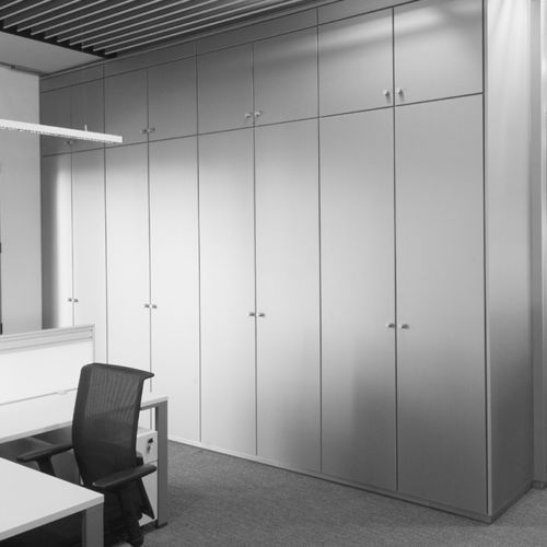 Commercial storage wall - TAM - Dynamobel - glass