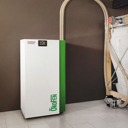 Pellet boiler - PELLEMATIC CONDENS - ÖkoFEN - residential / indoor ...