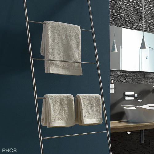 Ladder towel rack - HTL18-600 - PHOS Design GmbH - more than 3 bars ...