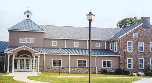 Aluminum roof gutter - ATAS International - trapezoidal