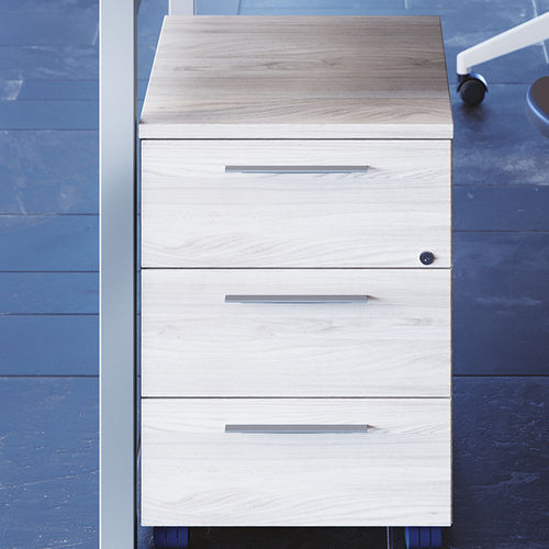 Metal office unit - PEDESTALS - Frezza - steel / melamine / plastic