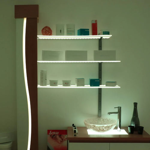 Wall shelves - LUMINA - Iso Benessere® - contemporary / wooden / for spa