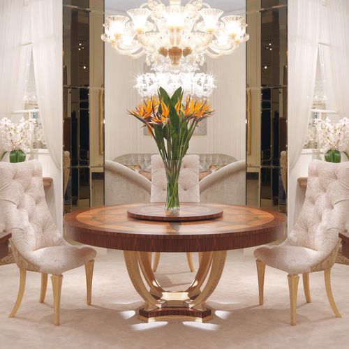 Provence style table - FRATELLI RADICE SRL - wooden / round