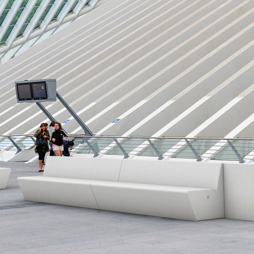 Contemporary public bench - BRAIES D - BELLITALIA - ultra high ...