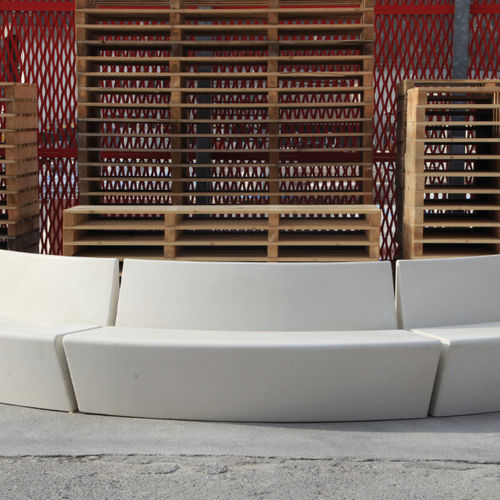 Contemporary public bench - BRAIES CC - BELLITALIA - ultra high ...