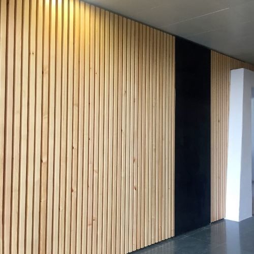 Interior wall-covering - Grupo GUBIA - oak / bamboo / smooth