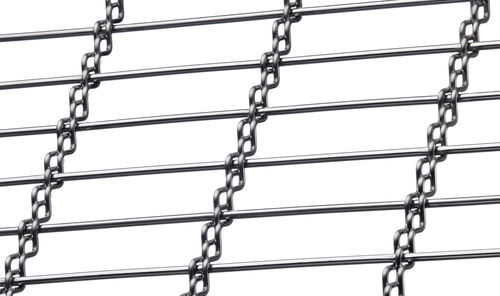 Decorative wire mesh - M13Z-7 - BANKER WIRE - brass / steel / bronze