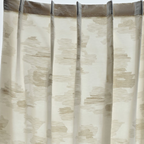 Patterned sheer curtain fabric - CALICANTO LIEVE - DEDAR MILANO - wool ...