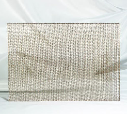 Patterned glass panel - METALTEX: RETE RAME - VB Glass - translucent ...