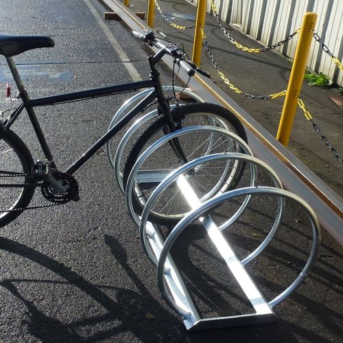 Floor-mounted bike rack - SPIRALEO - NORCOR MOB.URBAIN - galvanized ...
