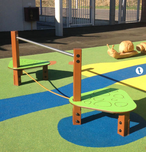 Playground balance rope - BIBOU : PONT-LIANE 970 - Transalp