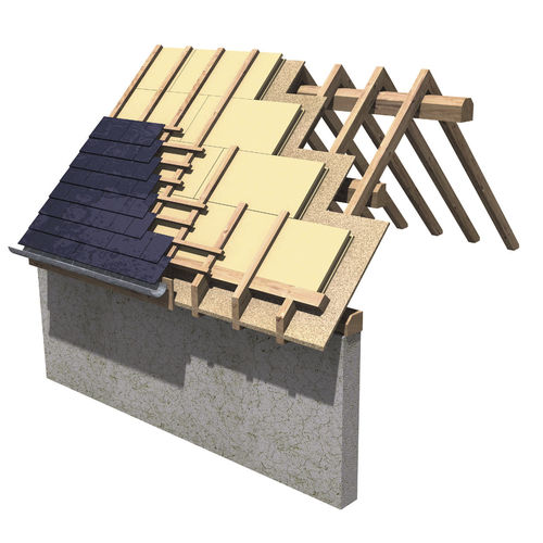 Thermal insulation - HR E - URSA France - extruded polystyrene / panel ...