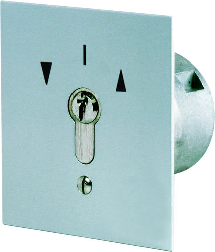 Home automation system switch - GEBA S series - Eff Eff - key lock ...