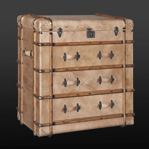 Contemporary chest of drawers - CAS-DAK0029 - Arteinmotion - leather ...