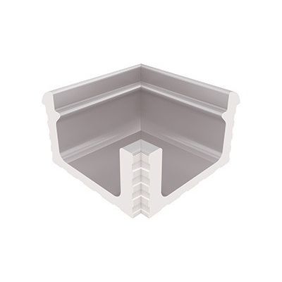 Swimming pool drainage channel - KP149.1 - Serapool - gray / corner