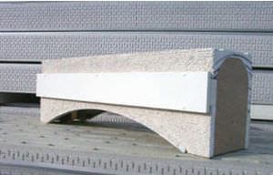 Polystyrene roll-up shutter lintel - COFFRE CINTRÉ - FIXOLITE ...