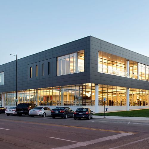 Panel cladding - CEDAR RAPIDS PUBLIC LIBRARY - Arconic Architectural ...